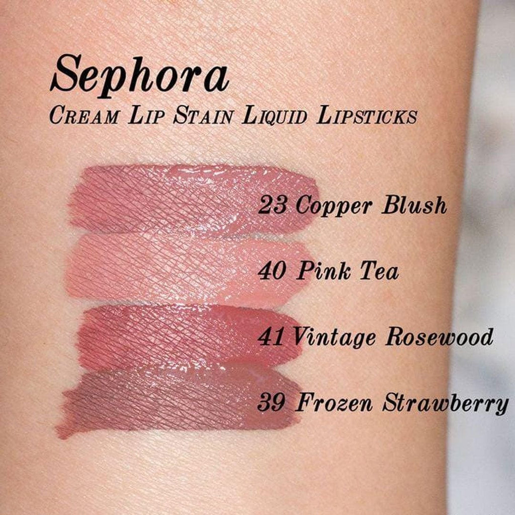 Sephora Cream Lip Stain Mat - 83 Cinder Rose – cosmeticsdiary.pk